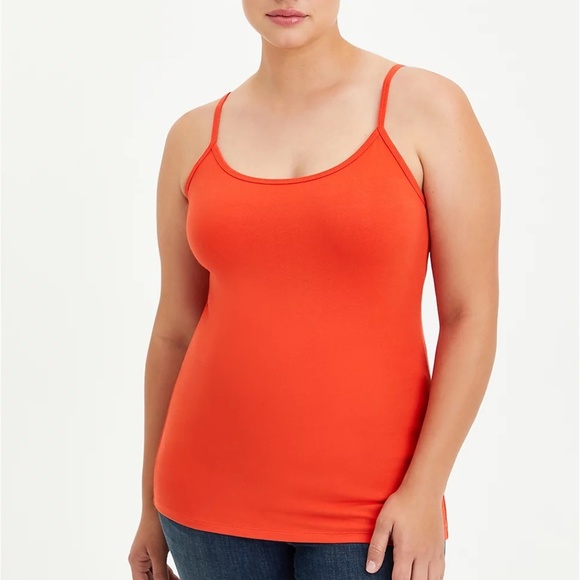 torrid | Tops | Torrid 2x Tank Top Foxy Cami Layering Orange Plus Size ...